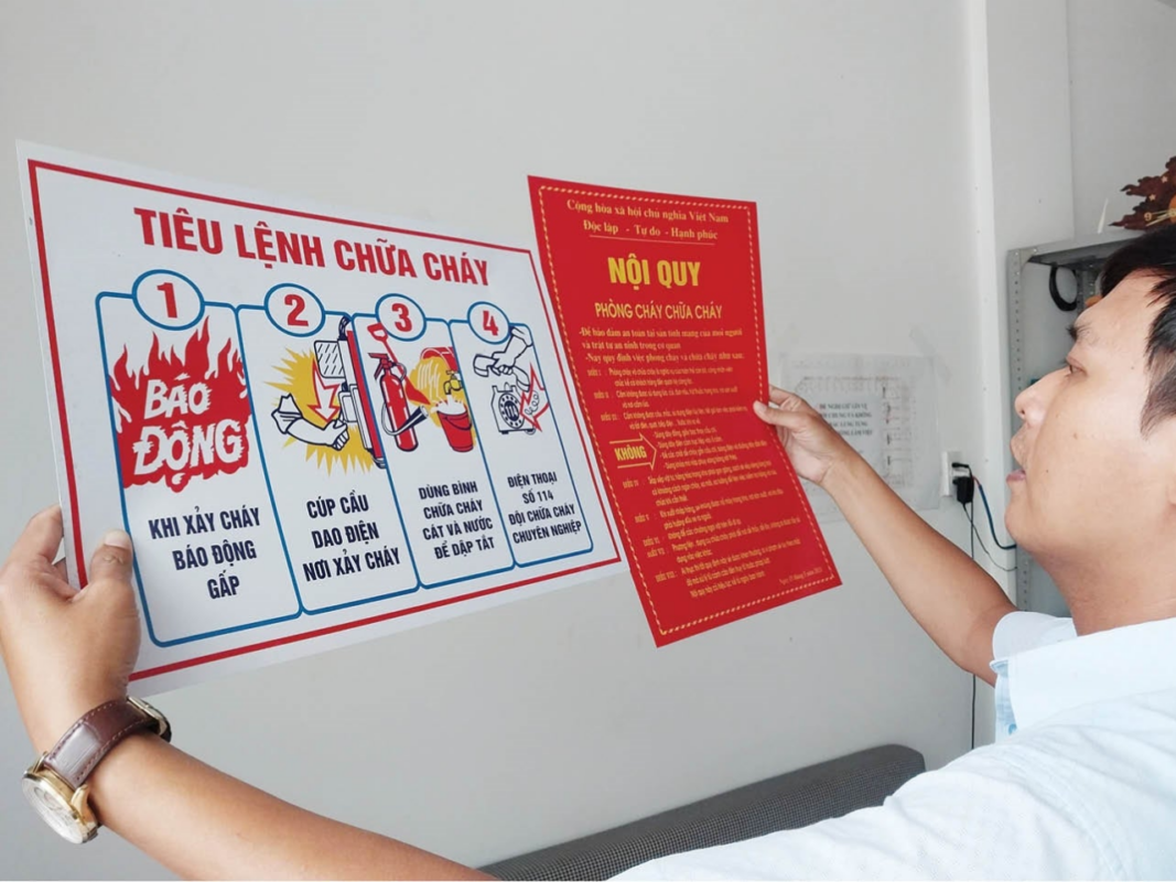 Bộ Nội Quy Tiêu Lệnh Phòng Cháy Chữa Cháy Gồm Có Những Gì